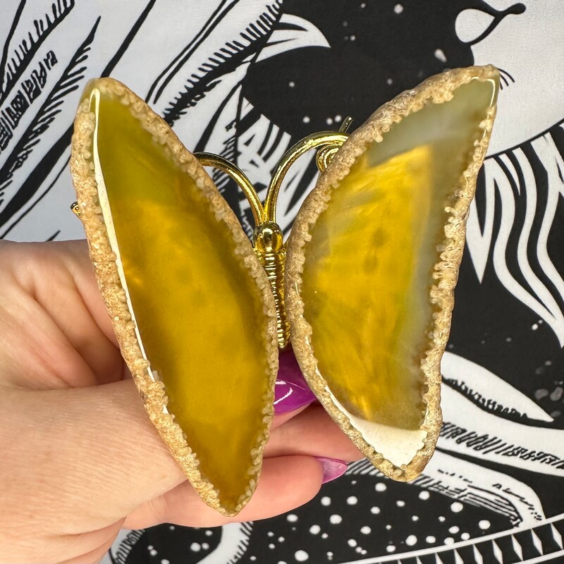 Agate Butterfly - Etsy