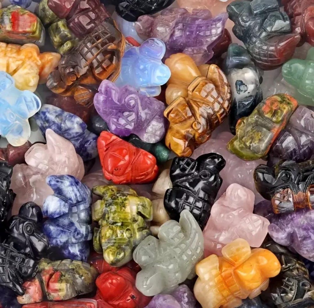 Mini Crystal Critters - Etsy