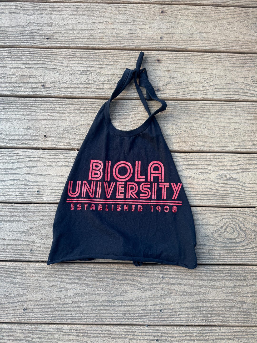 Biola University Vintage Reworked Halter Top - Etsy