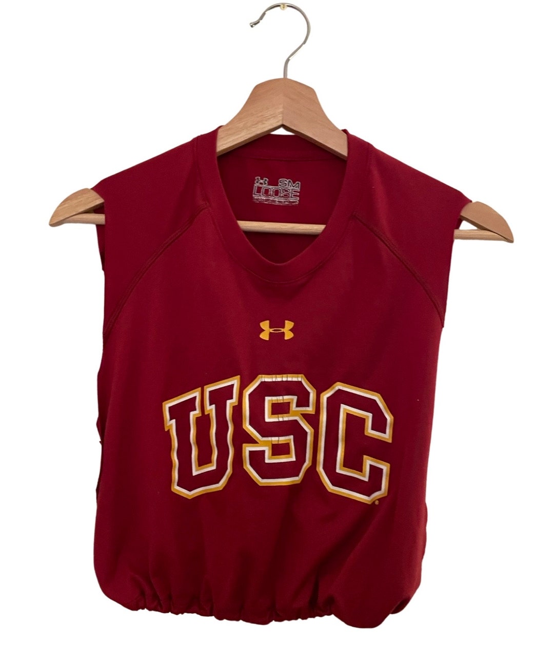 USC Trojans Crop Tank Vintage - Etsy