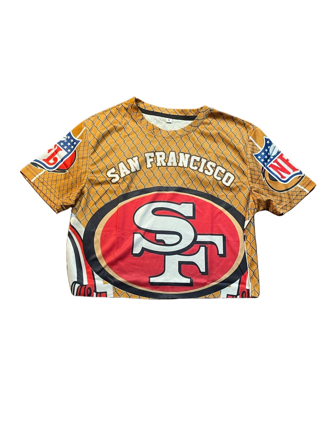 SAN FRANCISCO 49ERS Crop Tee Vintage - Etsy