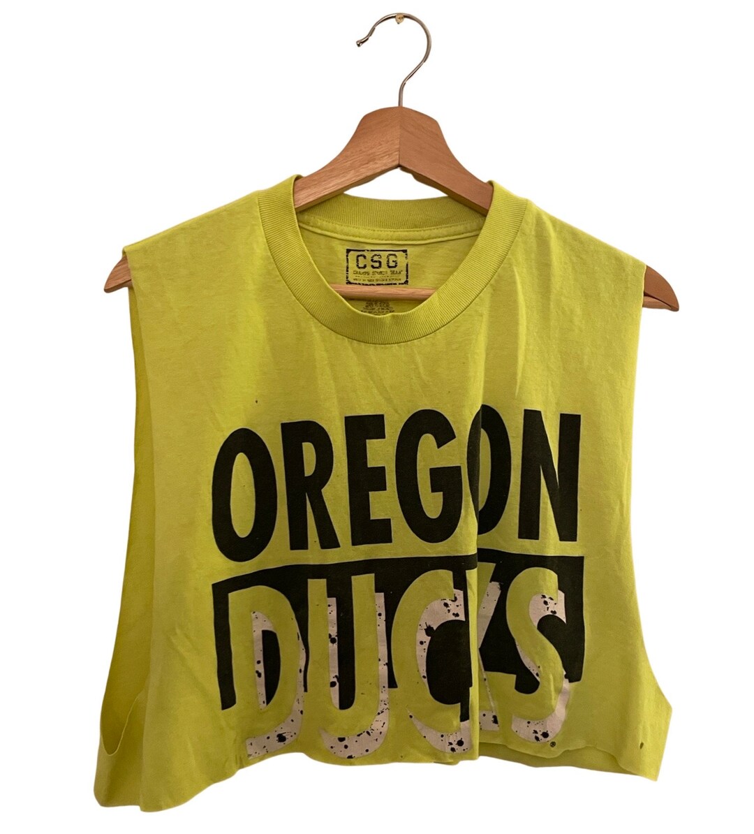 Oregon Ducks Crop Tank Vintage - Etsy
