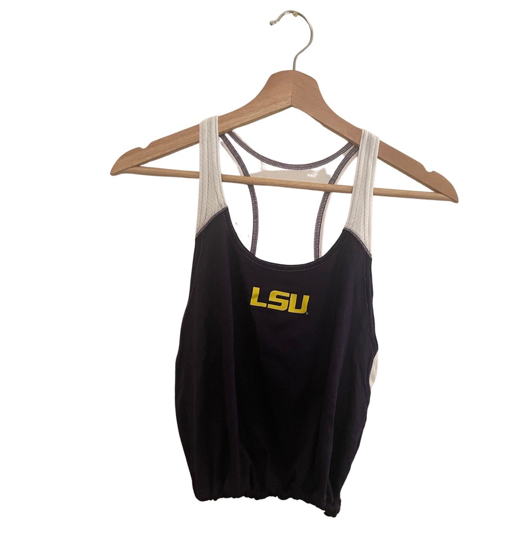 LSU Cropped Tank Vintage - Etsy
