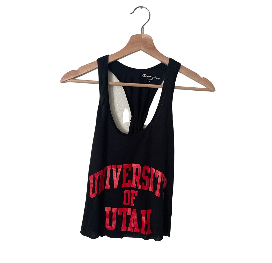 Utah Utes Crop Tank Vintage - Etsy