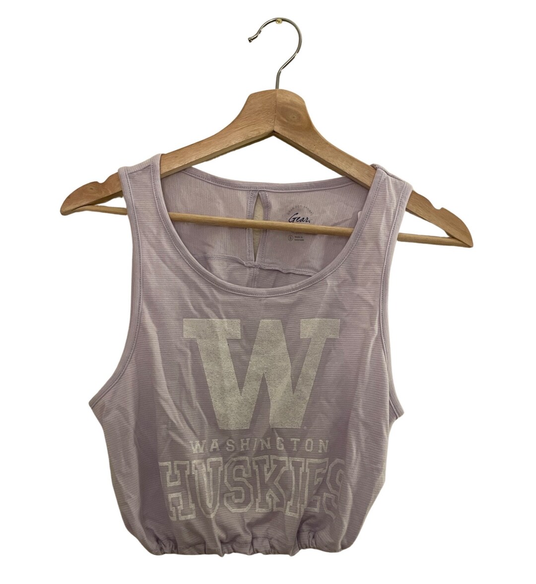 Washington Huskies Crop Tank Vintage - Etsy