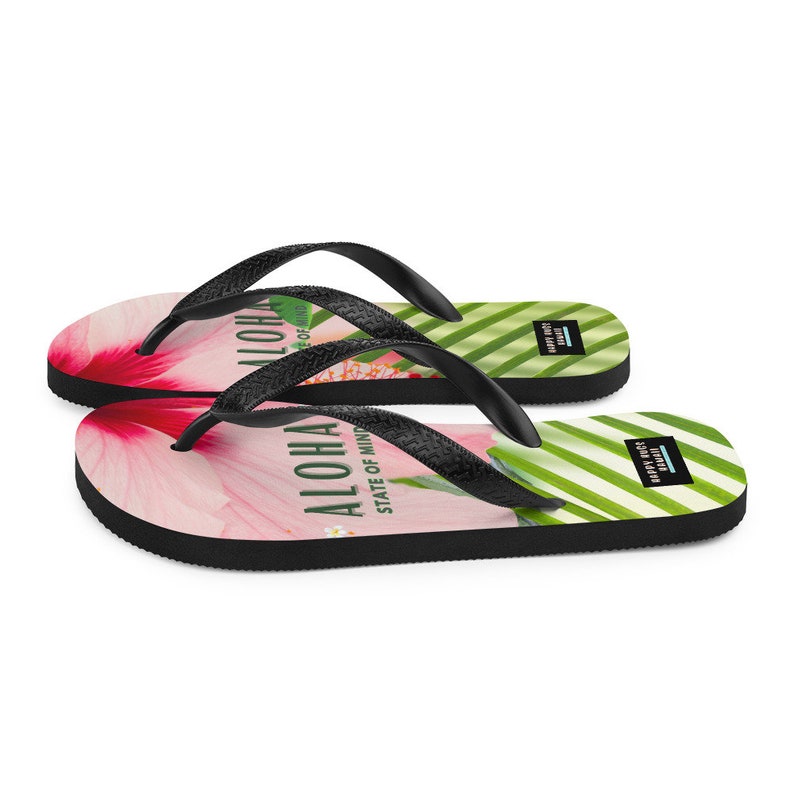 Aloha State of Mind Flip-flops, Hawaii Slippahs, Aloha Footwear, Hawaii ...