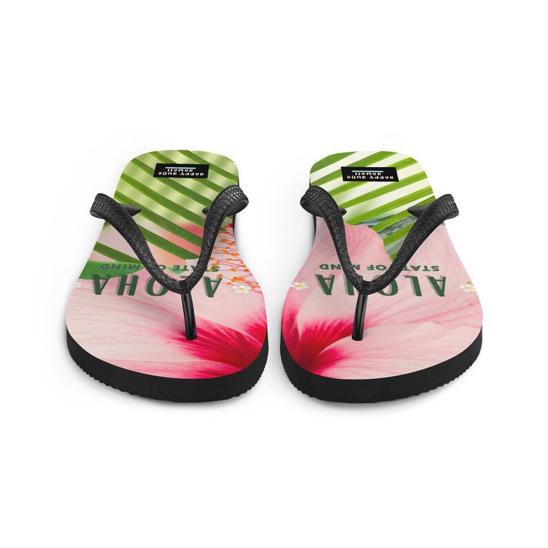 Aloha State of Mind Flip-flops, Hawaii Slippahs, Aloha Footwear, Hawaii ...