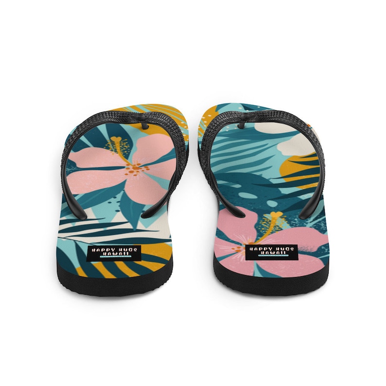 Aloha Pink Hibiscus Flip-flops, Hawaii Slippahs, Aloha Footwear, Hawaii ...