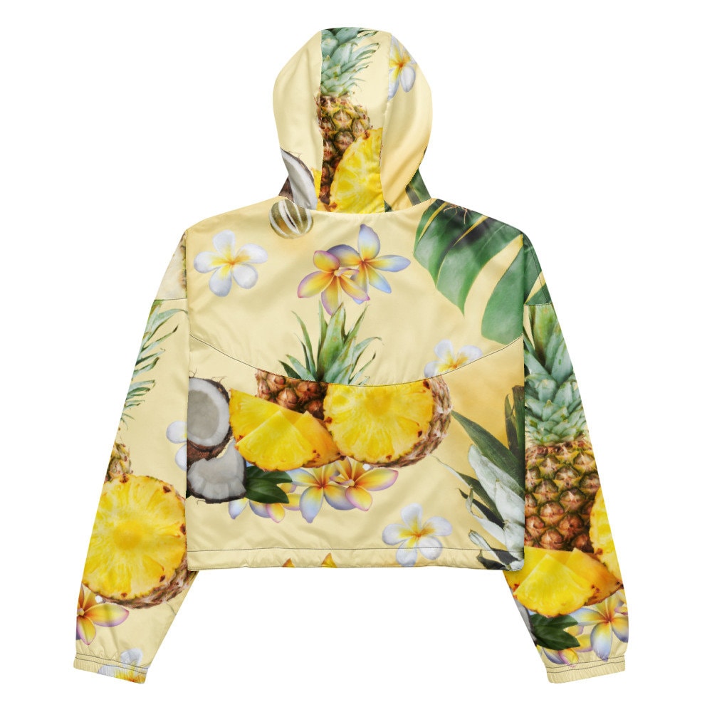Hawaii is Always A Great Idea Women’s Cropped Windbreaker, Hibiscus ...