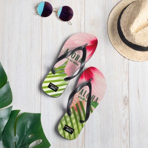 Aloha State of Mind Flip-flops, Hawaii Slippahs, Aloha Footwear, Hawaii ...