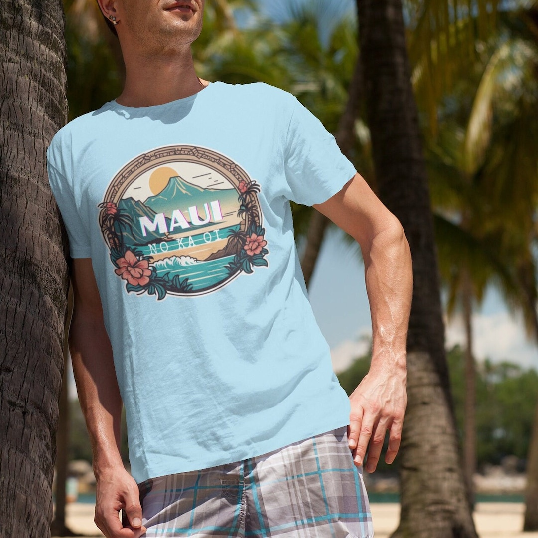 Maui No Ka Oi Men's Classic Tee, Maui T-shirt, Maui Pride, Love for Maui, Hawaii Souvenir Tee ...