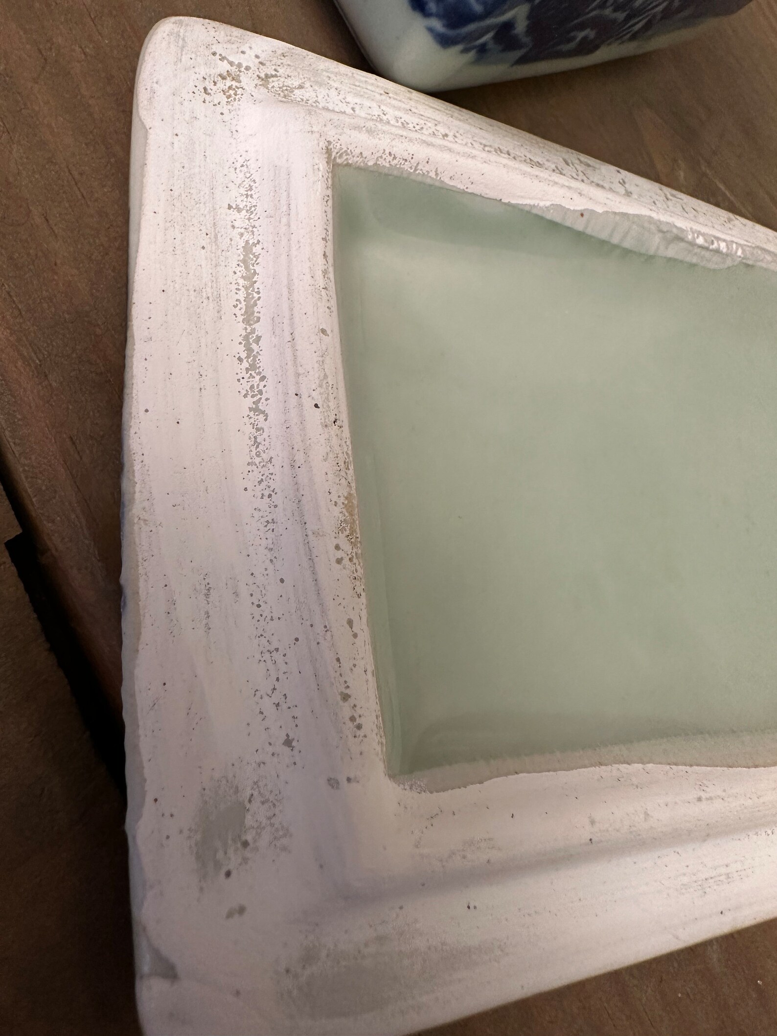 China Blue Porcelain Box Chinese Vintage Box - Etsy