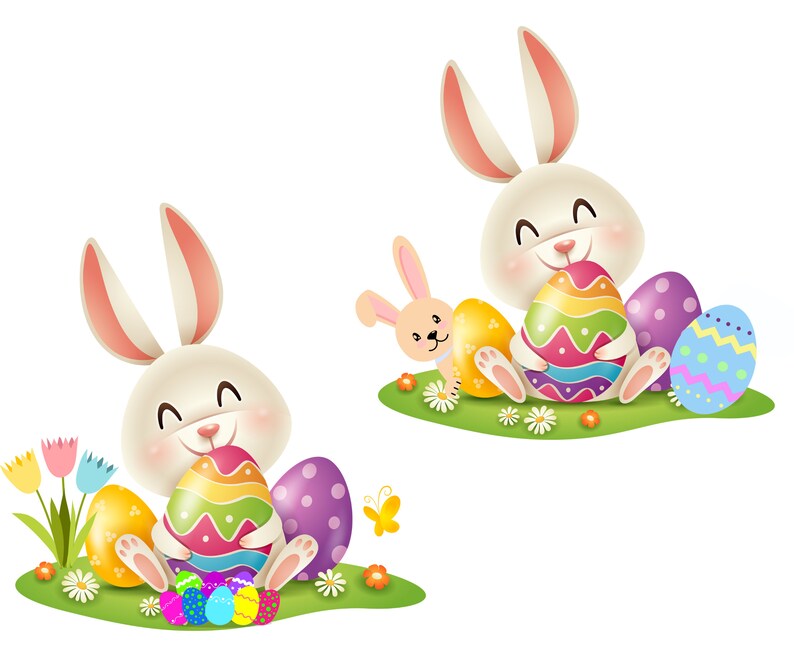 Spot the Difference Easter Egg Hunt Puzzle Kids Game Pages-easter ...