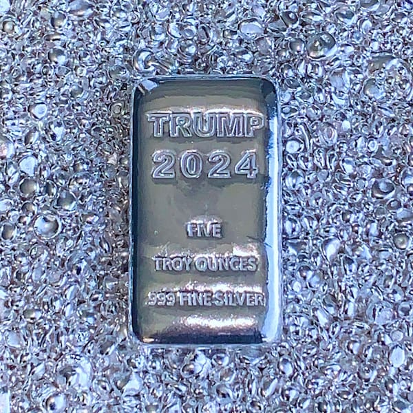 Trump Silver Bar - Etsy