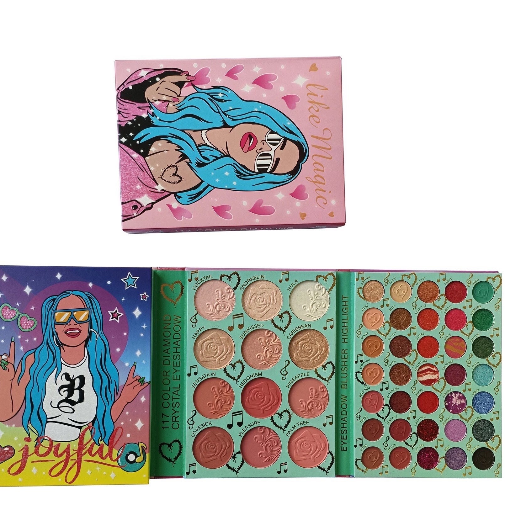 NEWEST! Bichota Karol G Inspired Makeup Booklet Palette - Etsy