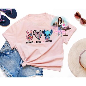 Peace, Love, Stitch, Shirt, Png, Sublimation - Etsy