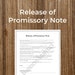 Promissory Note Balloon Payment Form | Printable | Fillable | PDF ...