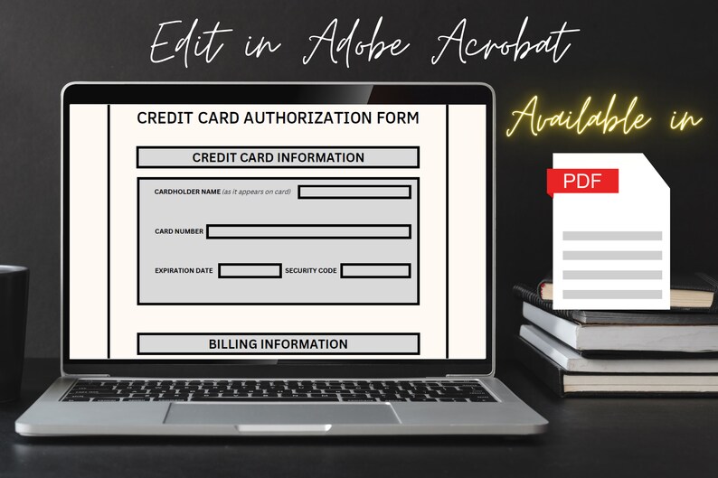 Credit Card Authorization Form | PDF | Form Fillable | Printer Friendly ...