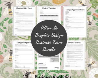 Design Contract Form Template | Printable | Fillable | PDF | Digital ...