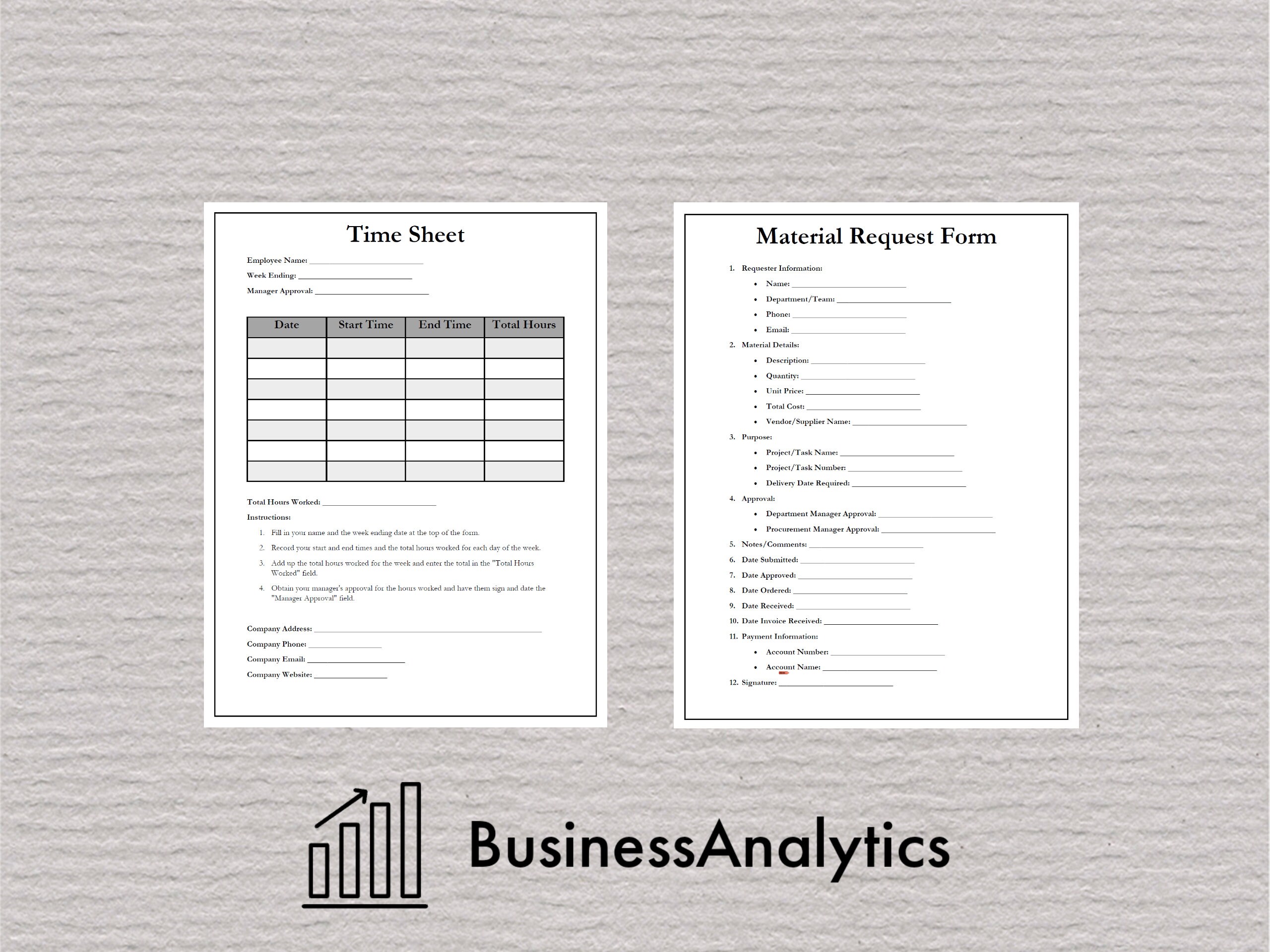 Contractor Forms Bundle - Essential Paperwork for Your Contracting ...