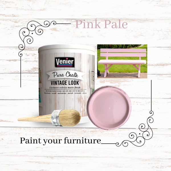 Pink Chalk Paint - Etsy