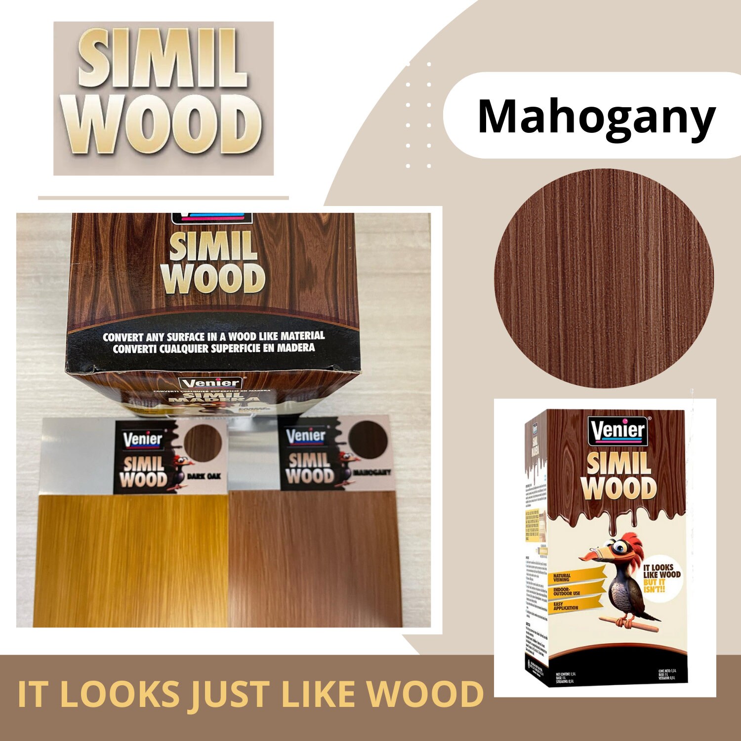 Stain and Finishing, Simil Wood, Paint Furniture, Cabinets, Diy, All in ...