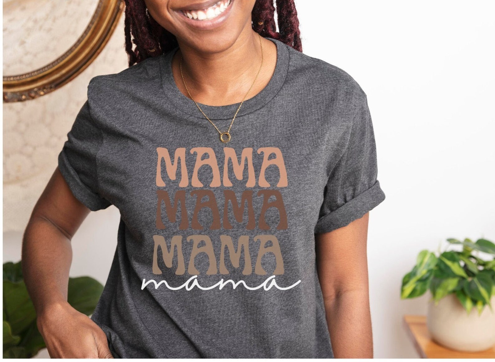 Mama Shirt Cute Mama T Shirt Mothers Day Gift Womens Tee - Etsy