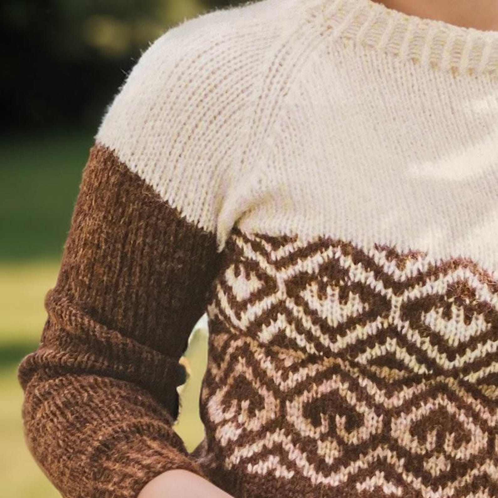 Nordic Fair Isle Sweater Knitting Pattern: Women's Pullover (PDF ...