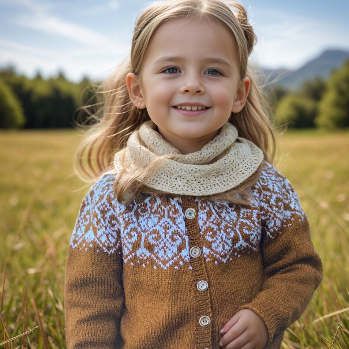 Pdf Knitting Pattern,scandinavian,cardigan Pattern,chunky Cardigan ...