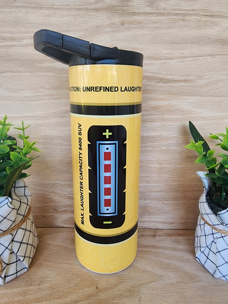 Tumbler/cup. Monsters Inc. Laughter Canister. Laugh Meter, Unrefined ...