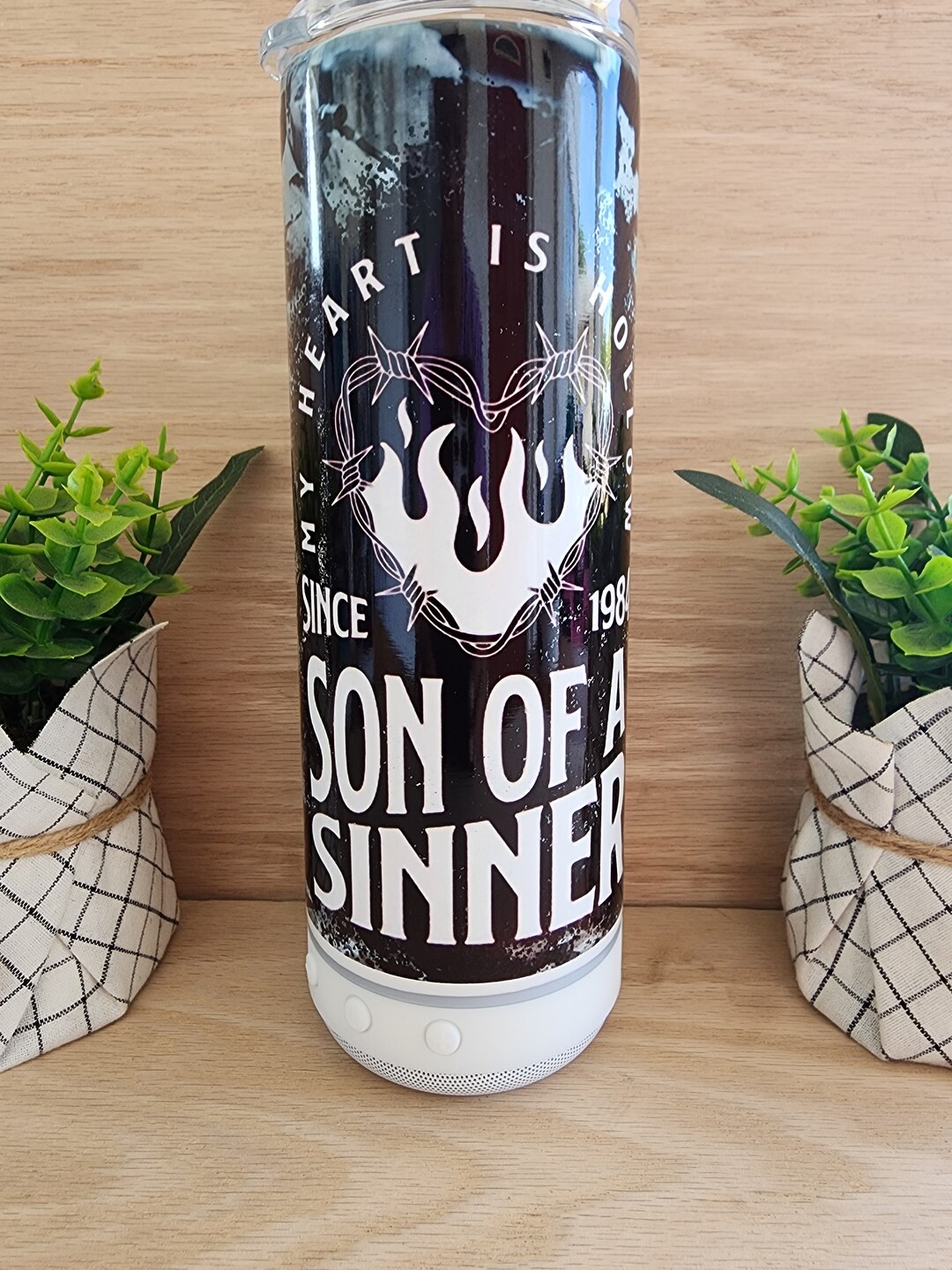 20oz Bluetooth Speaker Tumbler/cup. Jelly Roll Music Inspired. Son of a ...