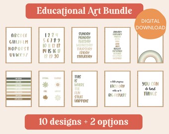 Sage Green Classroom Posters - Etsy