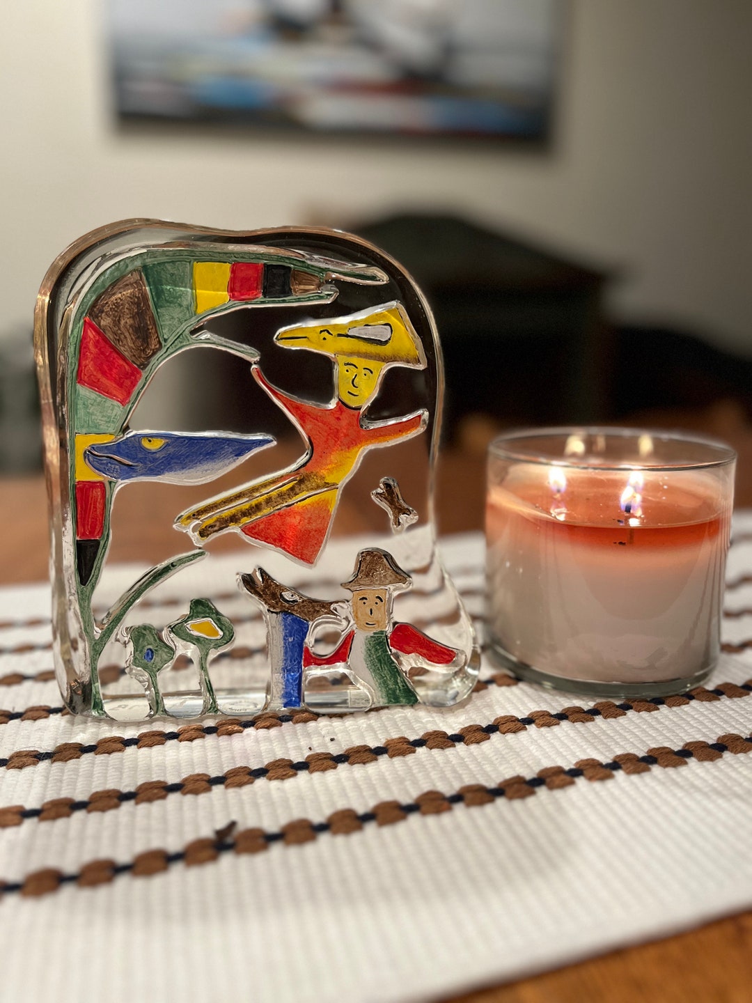 Matt Lamb “spirit of Adventure” Glass Art Sculpture - Etsy