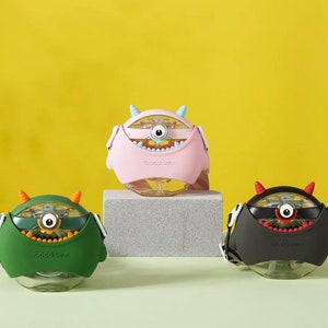 Coco Monster Round Cup Children's Water Bottle – Personalizable and ...