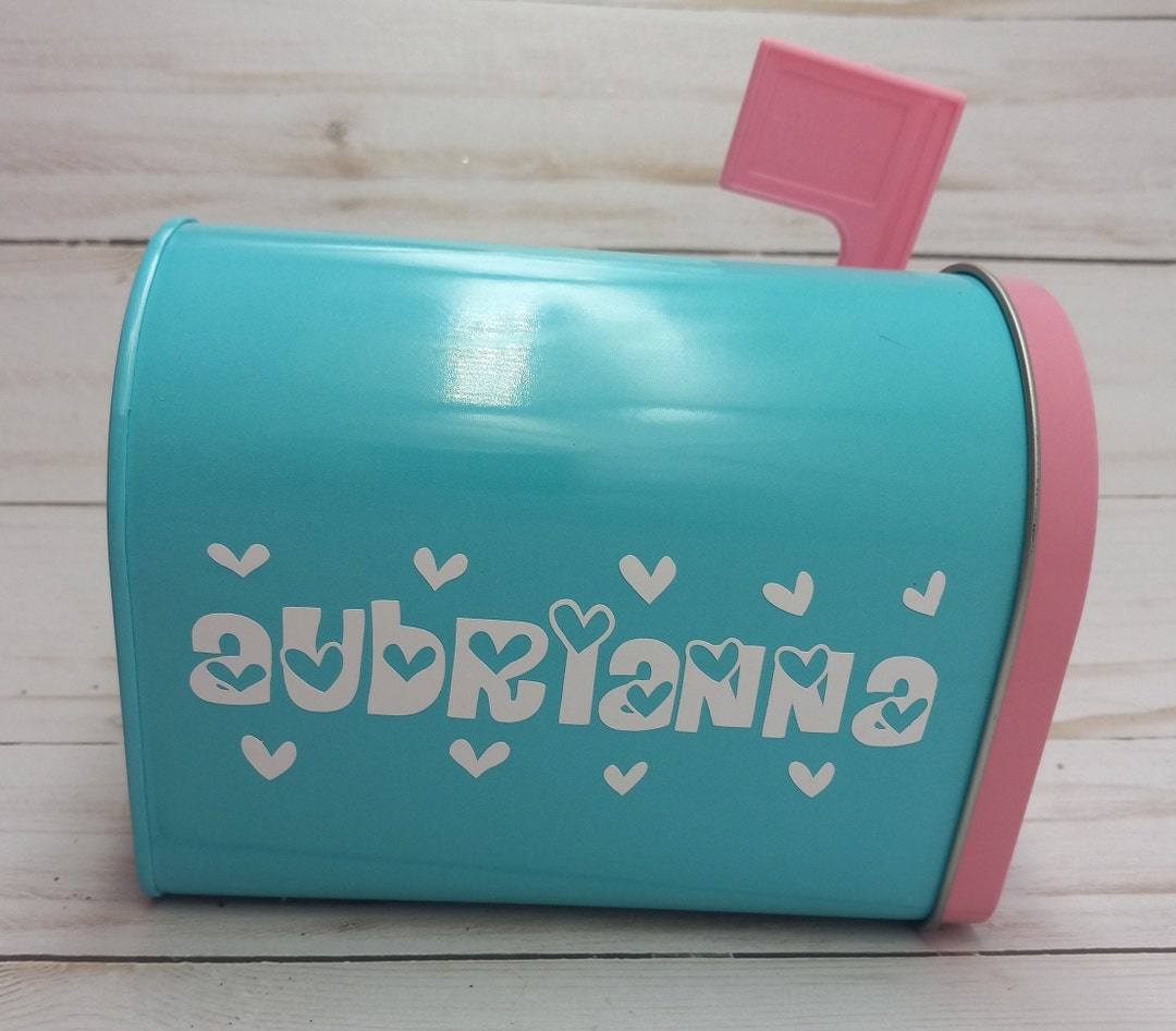 Personalized Valentines Gift for Class, Tin Mailbox, Candy Filled ...