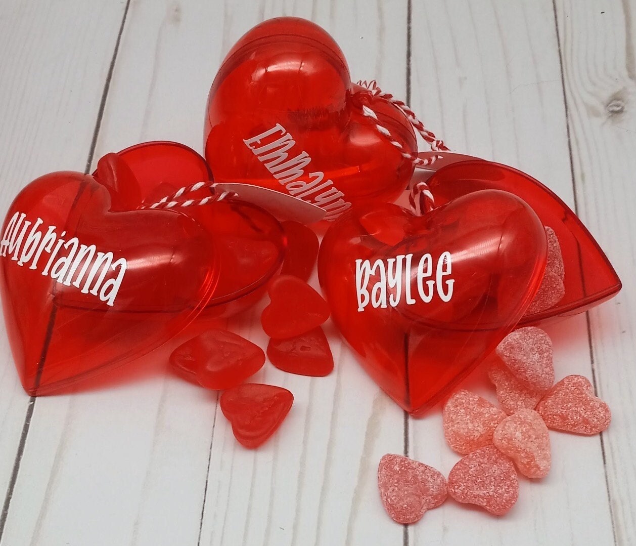 Gifts for Classroom, Under 3, Personalized Gift, Heart Shaped Candy ...