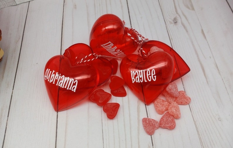 Gifts for Classroom, Under 3, Personalized Gift, Heart Shaped Candy ...