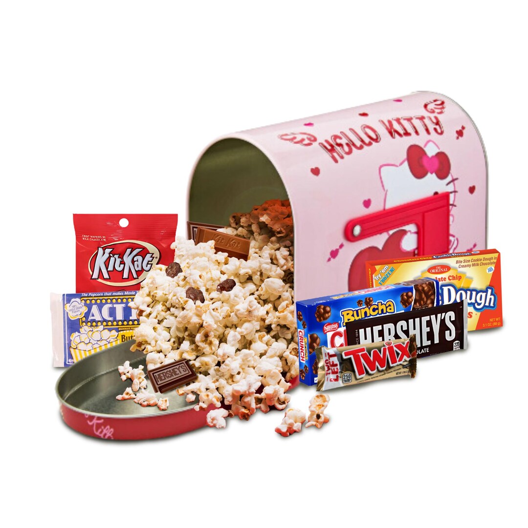 Movie Night Mailbox Popcorn & Candy Gift Basket – the Perfect Valentine ...