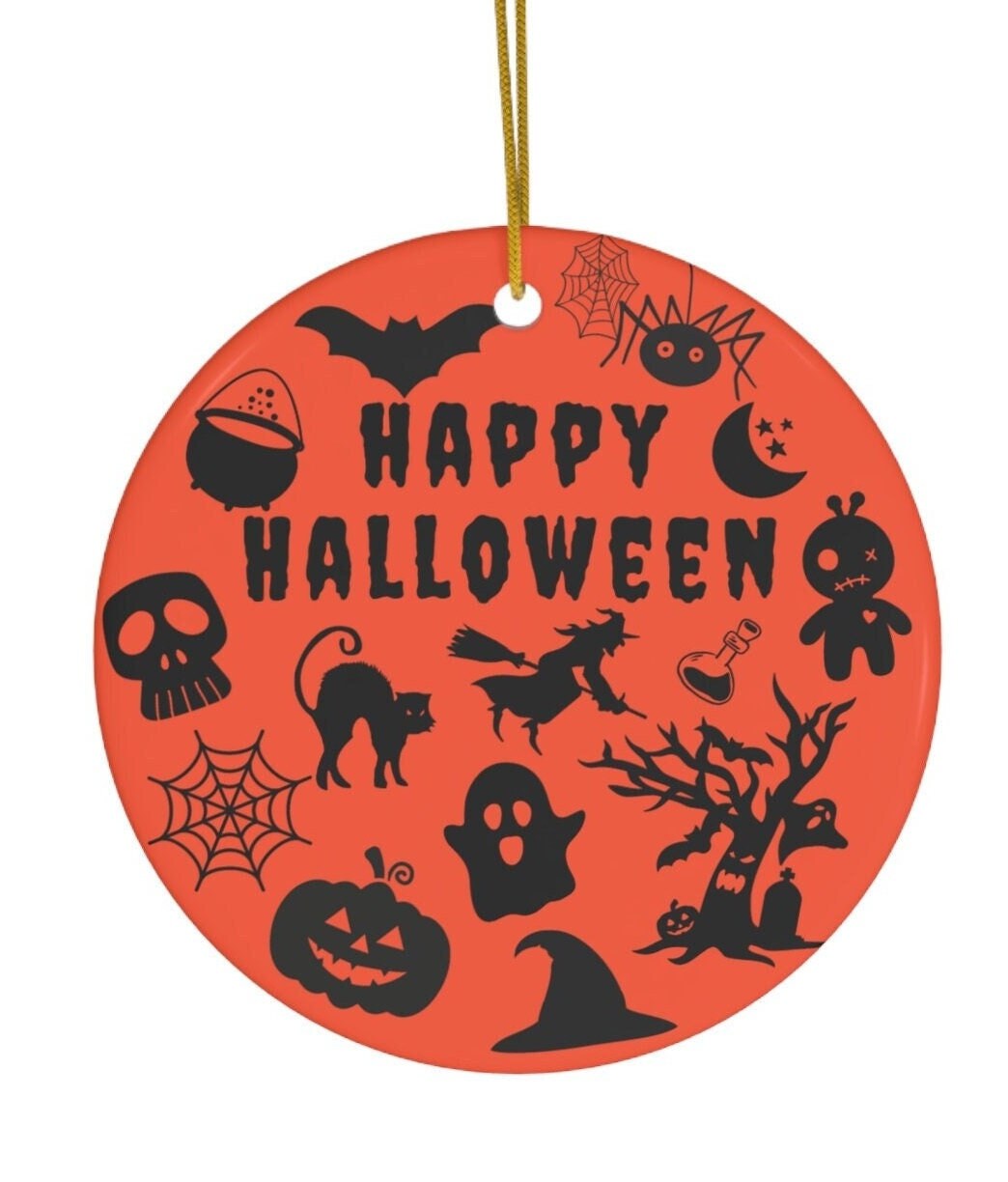 Horror Christmas Ornament Halloween Gift Scary Creepmas Ornaments Xmas ...