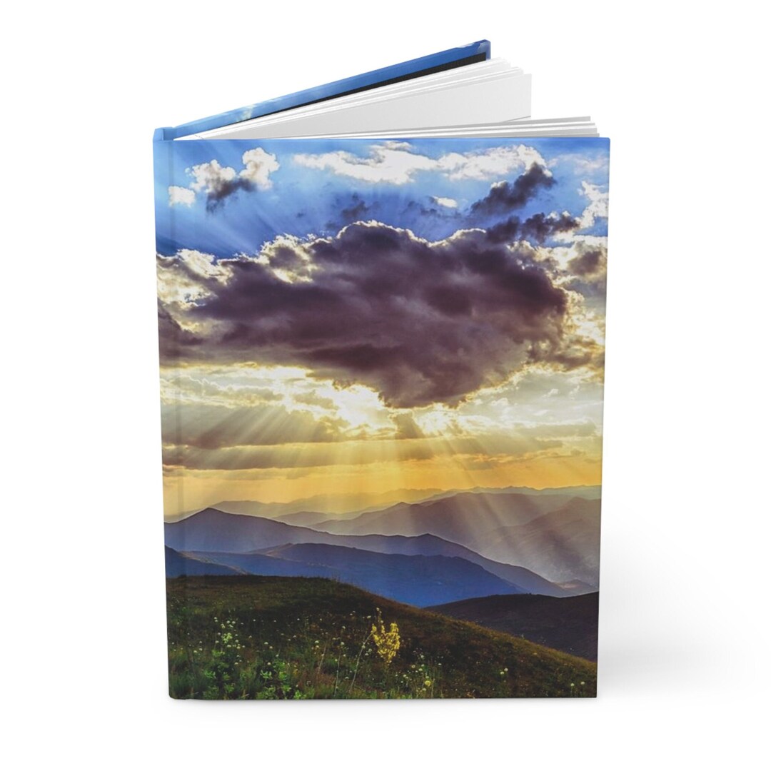 Spiritual Journal Sunrise/sunset Notebook Mindfulness Affirmation ...