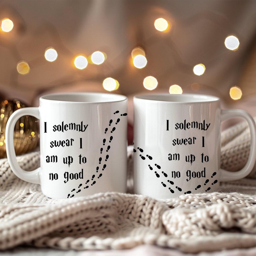 I Solemnly Swear I Am up to No Good Mischief Map Harry Potter Inspired ...