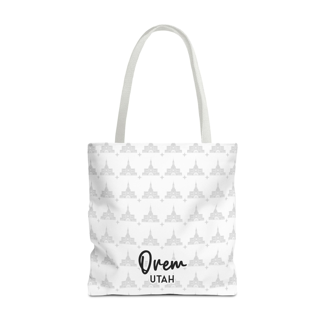 Temple Tote - Utah Orem | LDS Temple Bag | Mormon Bag | Church of Jesus ...