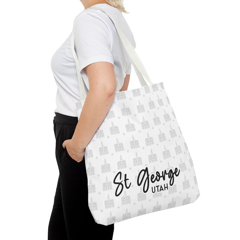 Temple Tote - Utah St George | LDS Temple Bag | Mormon Bag | Church of ...