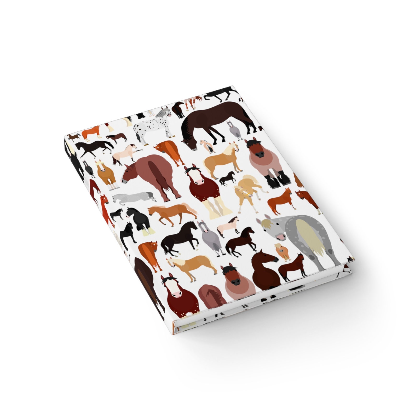 Horse Lovers Hardcover Notebook Journal Writer's Gift Sketch Book ...