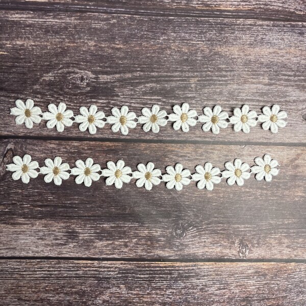 Daisy Lace Trim - Etsy