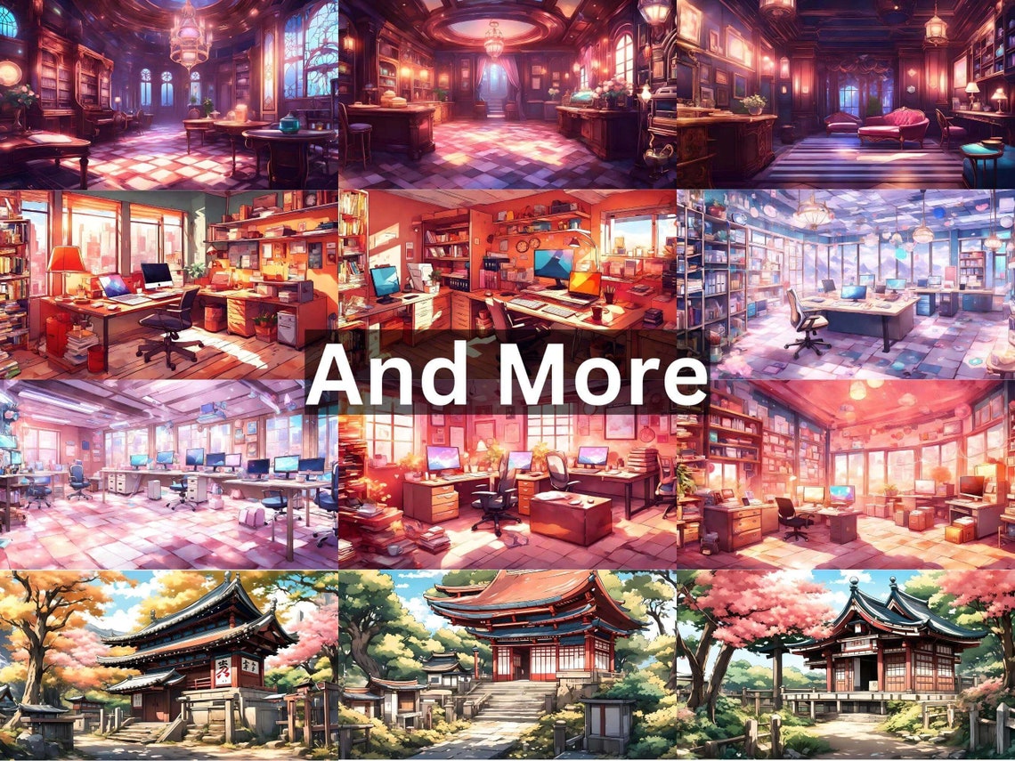 244 Vtuber Backgrounds Mega Bundle Vtuber Rooms Stream - Etsy