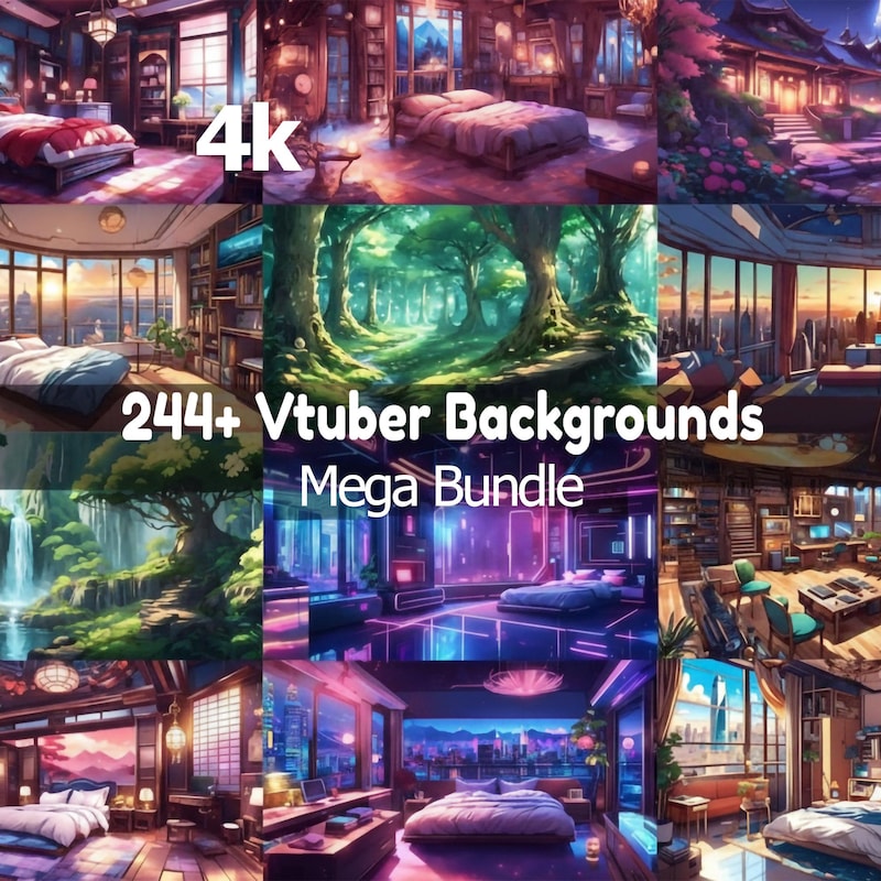 Vtuber Background Rooms - Etsy