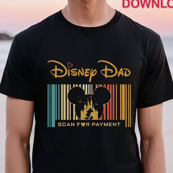 Mickey Dad Svg - Etsy