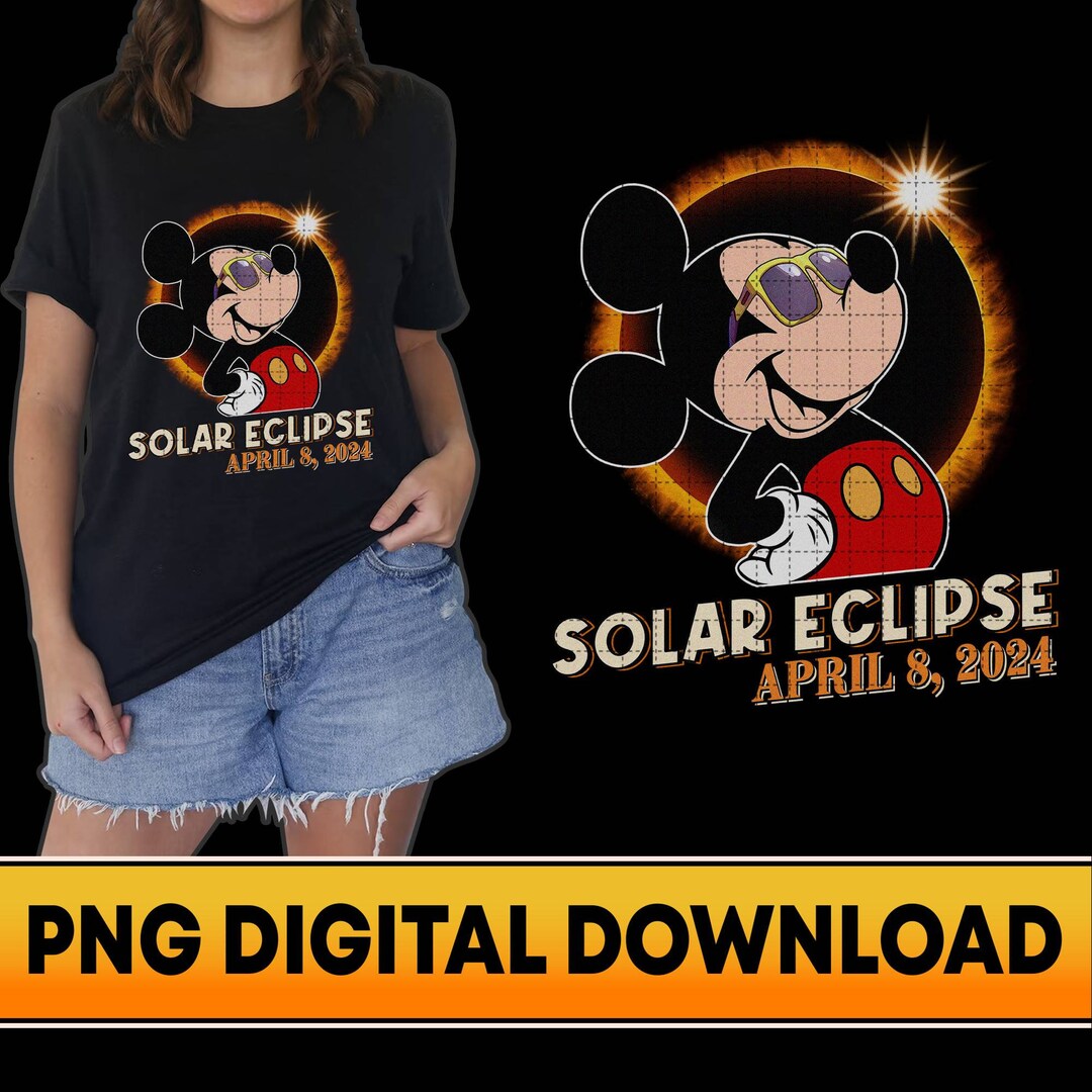 Mickey Total Solar Eclipse Png, Mickey Solar Eclipse Png, Totality Png ...