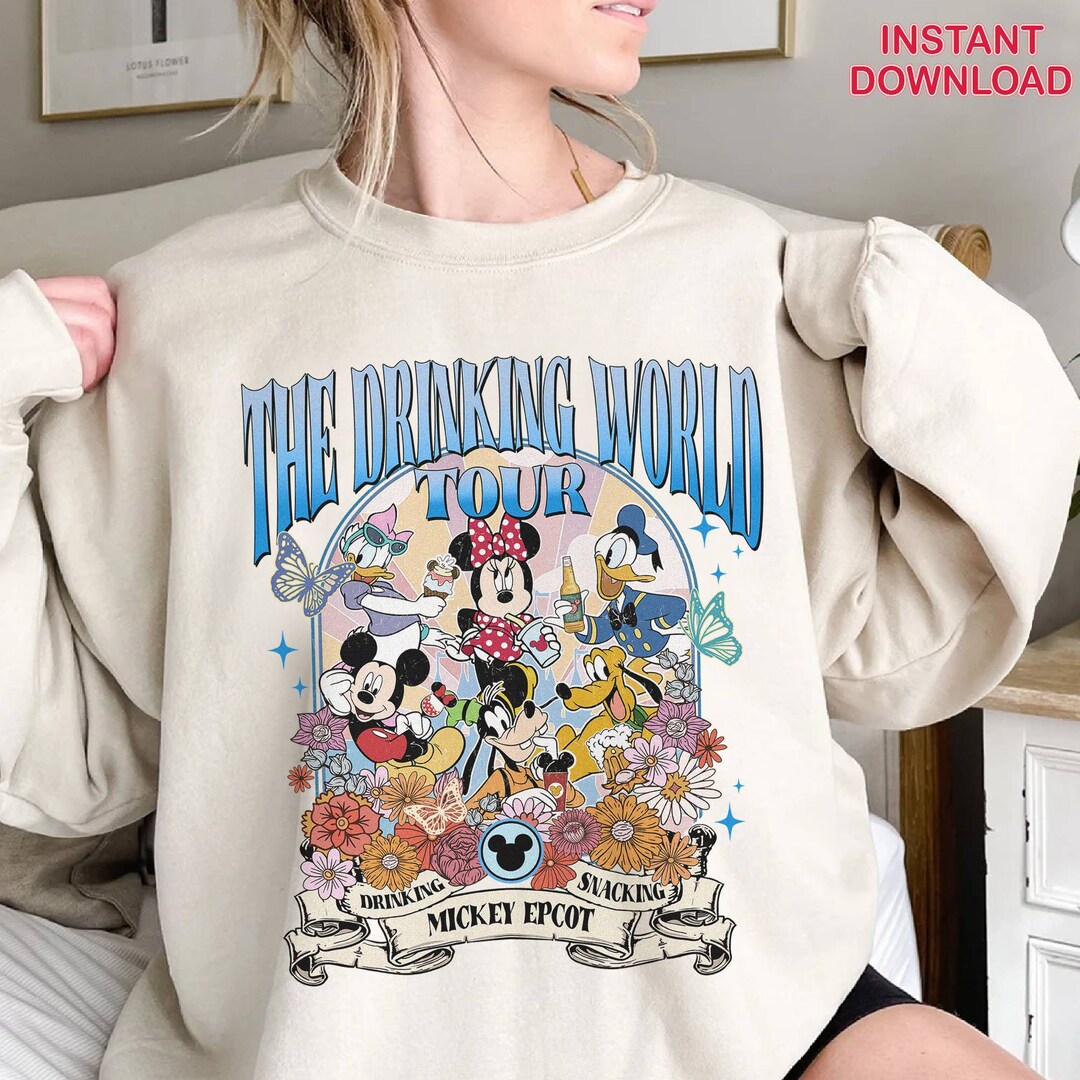 Epcot Snack Around The World Tour Png, Epcot World Tour 2024 Png ...